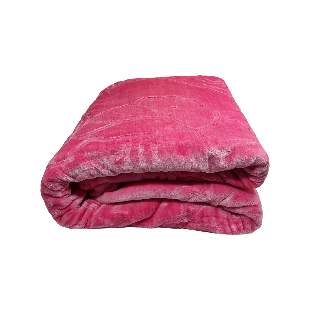 Patura embosata de lux 220x240cm Sarar Battaniye 4kg PEL4-Roz - Conforter